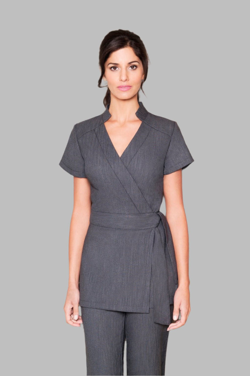 Emma Grey Linen Tunic | at Diamond Designs IE